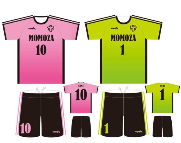 日本体育大学MOMOZA 様】 | espajio のオリジナルユニフォームで『思い出をカタチに』